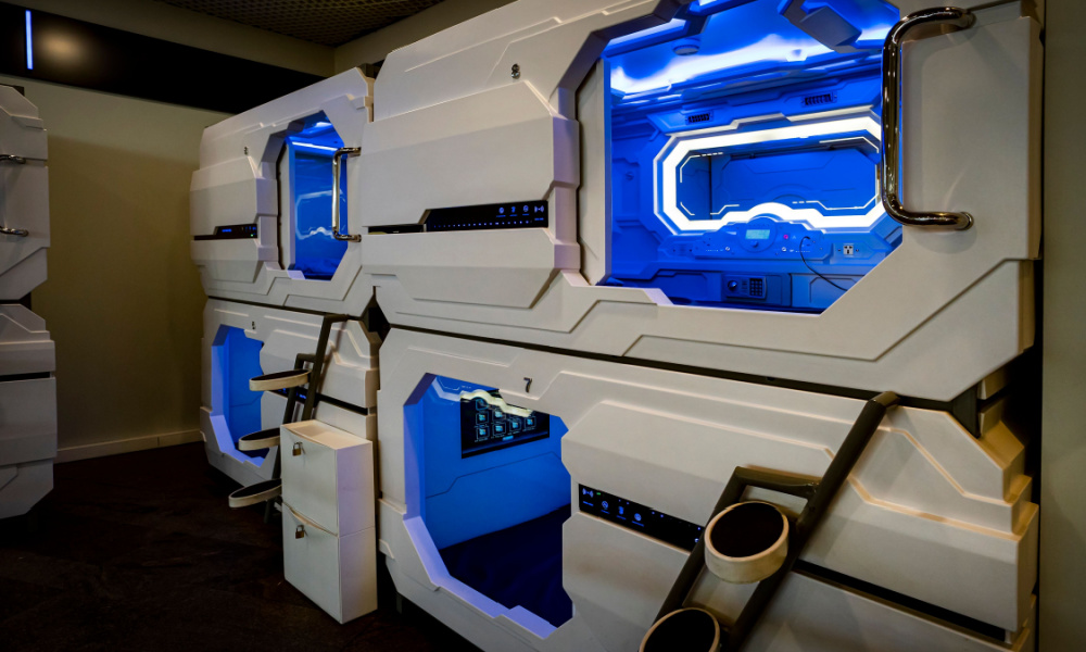 North American Airports With Sleep Pods - Getting There
